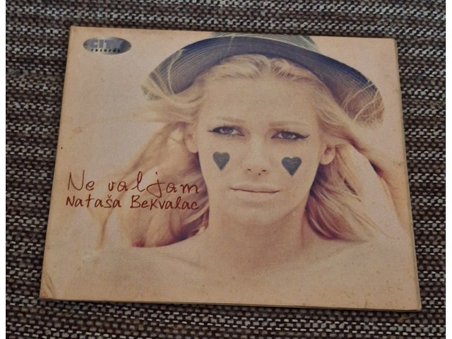 CD-NATAŠA BEKVALAC-NE VALJAM-ORIGINAL