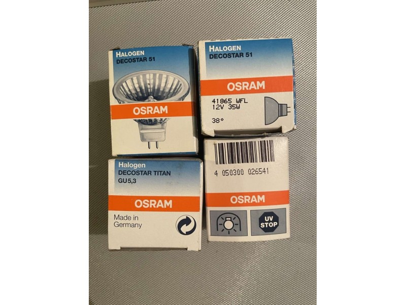 Osram Halogen Decostar Titan sijalice