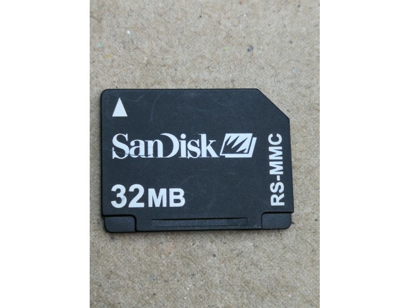 SanDisk RS-MMC 32mb