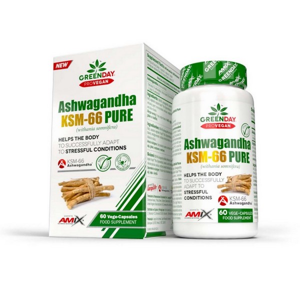 AMIX GreenDay® ProVegan Ashwagandha KSM-66 Pure