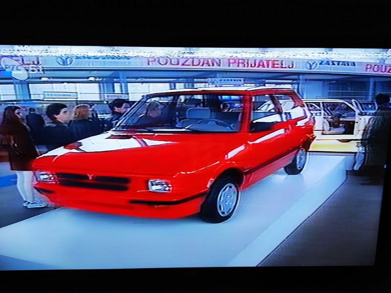 Sajam automobilia yugo ,zastava, dva filma, reportaza