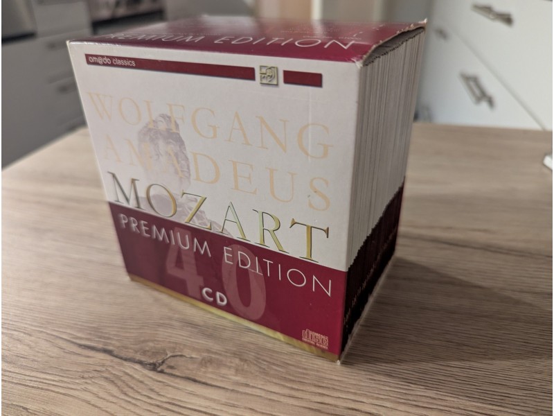 Wolfgang Amadeus Mozart - 40 CD Premium Edition Boxset