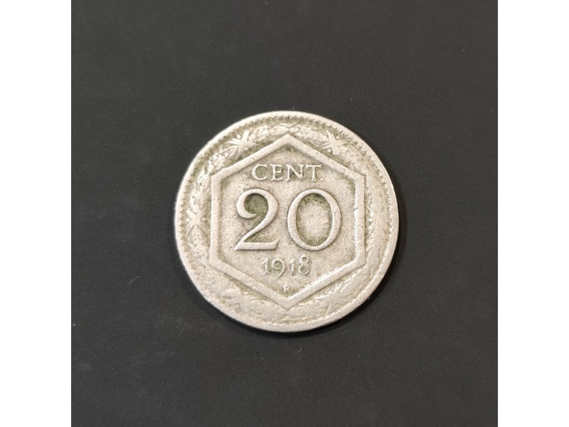 20 CENTESIMI 1918