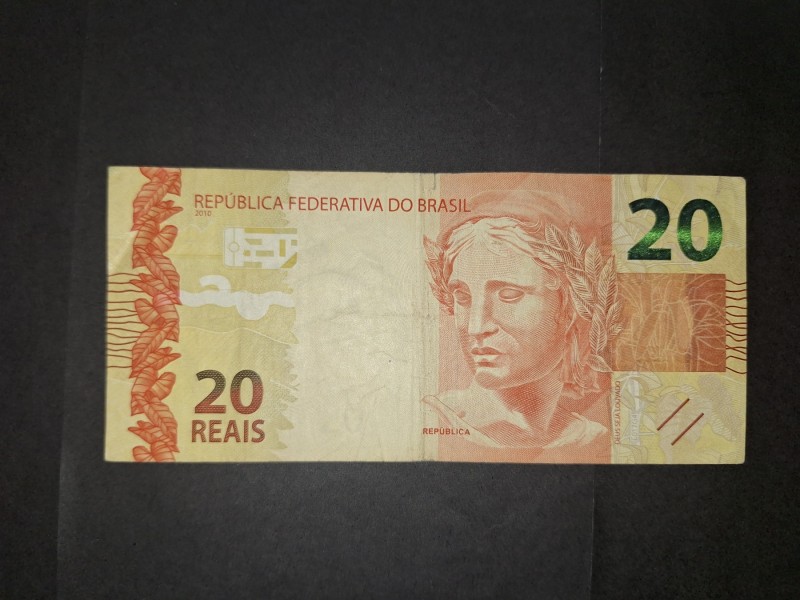 Brazil 20 reala 2010.