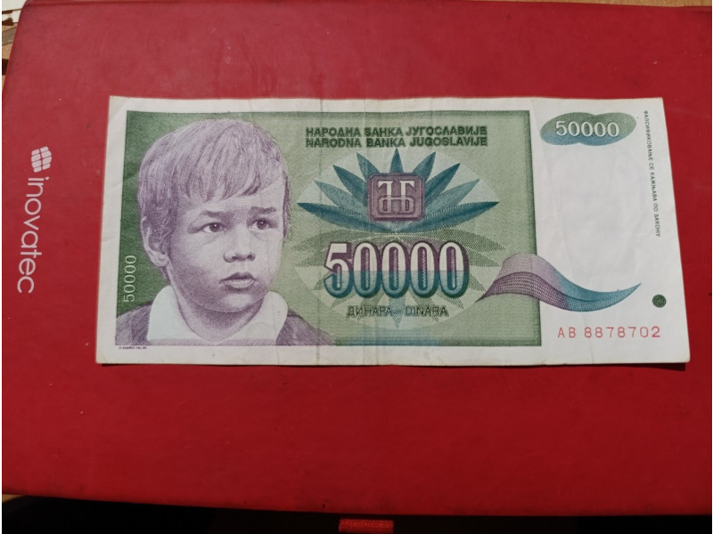 50 hiljade dinara 1992