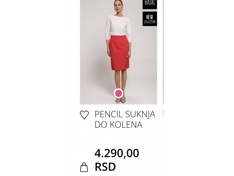 AKCIJA❤️NOVA LUKSUZNA PS FASHION PENCIL SUKNJA