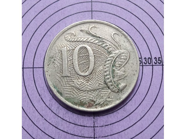 Australija 10 cents 1974g