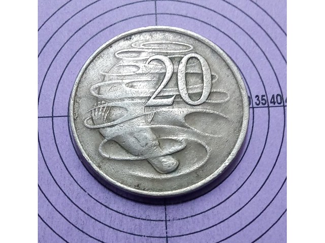 Australija 20 cents 1974g km66