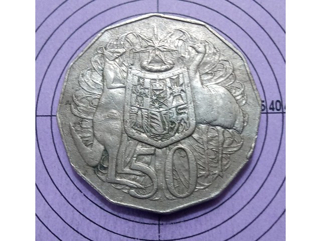 Australija 50 cents 1978g km68