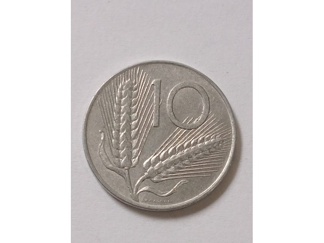 10 Lira 1975.g - Italija -