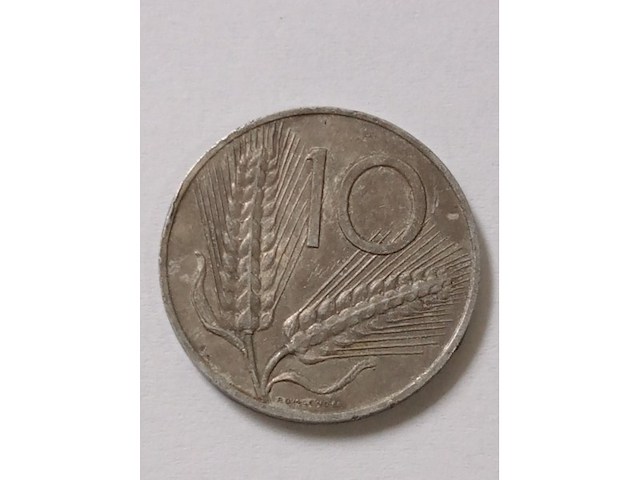 10 Lira 1955.g - Italija -