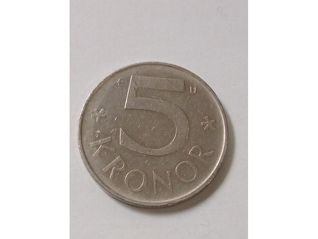 5 Krune 1982.g - Švedska -