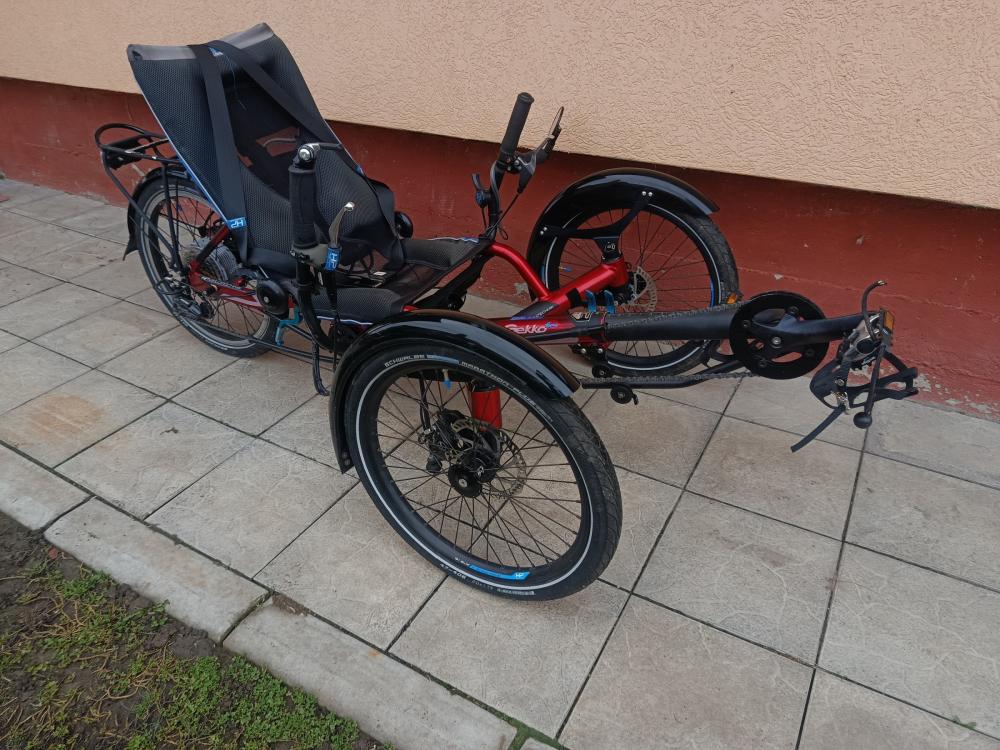 Gekko elektricni lezeci bicikl- recumbent