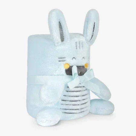 Kikkaboo bebi ćebence sa 3d vezom 75x100 stripy friends ( kkb22171 )
