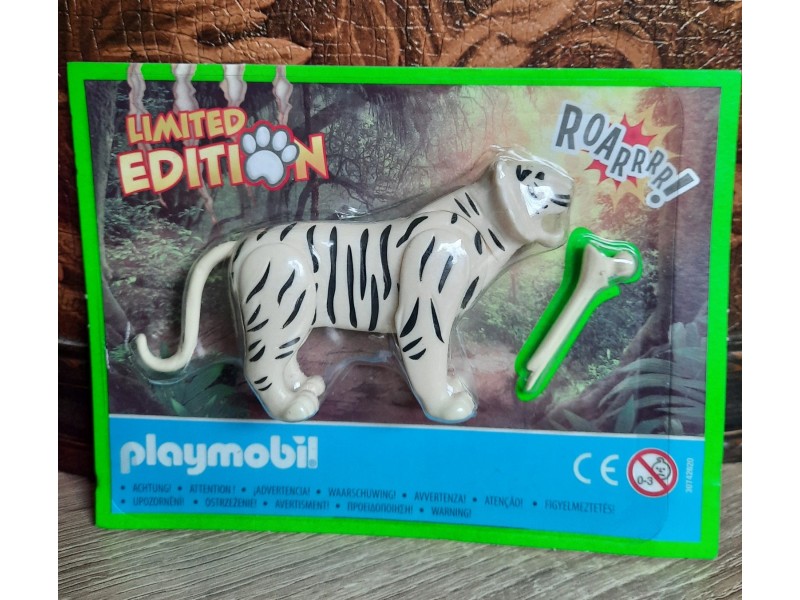 Playmobil figura belog tigra