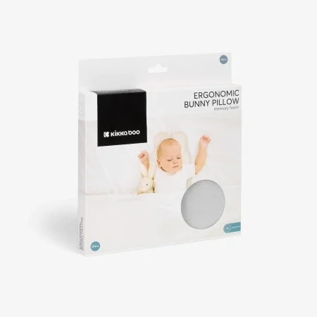 Kikkaboo ergonomski jastuk od memorijske pene bunny airknit grey ( kkb12139 )