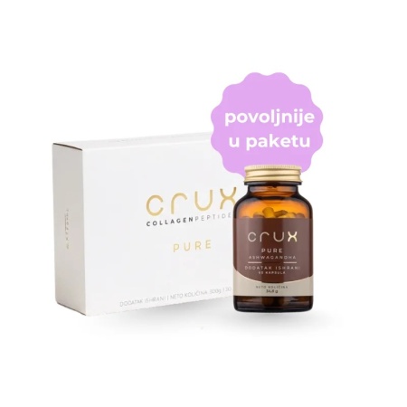 Crux Collagen 30 kesica + Ašvaganda 60 kapsula