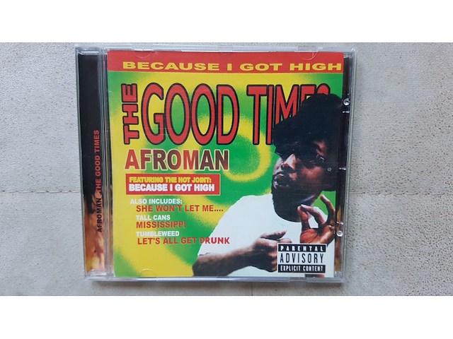 Afroman The Good Times CD