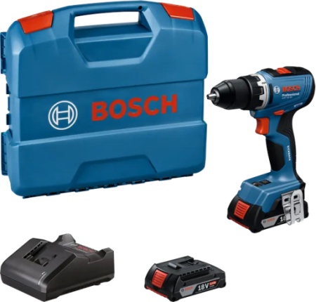Bosch gsr 18v-65 akumulatorska bušilica-odvrtač, sa 2x2.0ah baterije I punjačem, 06019n3000 ( 06019n3000 )