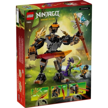 Lego ninjago coles mission mech and dragon ( LE71854 )