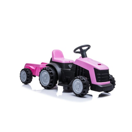 Dečiji Traktor Sa Prikolicom Roze ( 12670 )