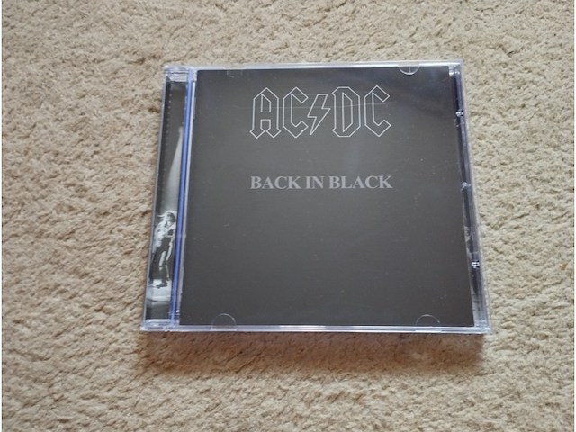 AC/DC Back in Black 1980 CD