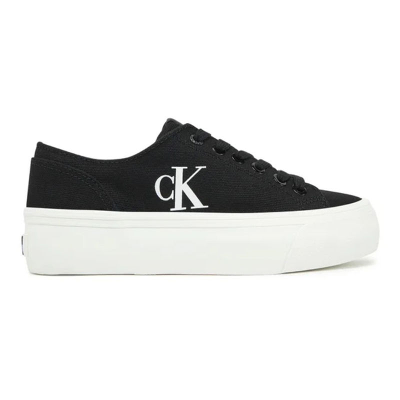 Ženske patike Calvin Klein Vulc flatform low canvas mg