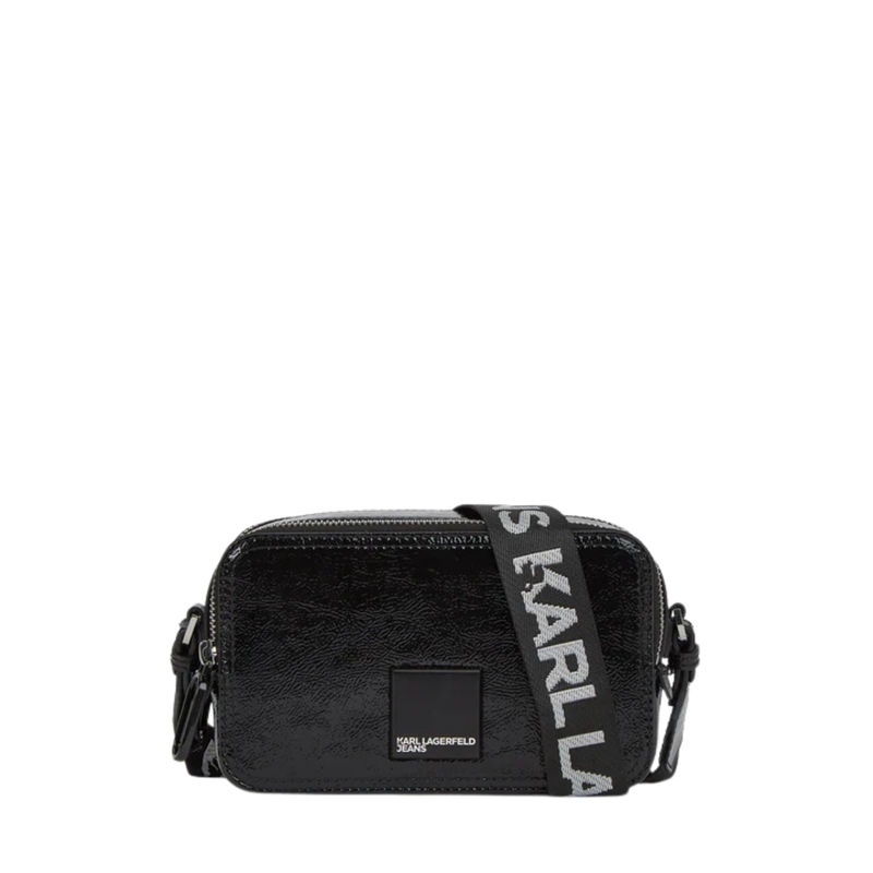 Ženska torba KLJ Box logo camera bag glossy