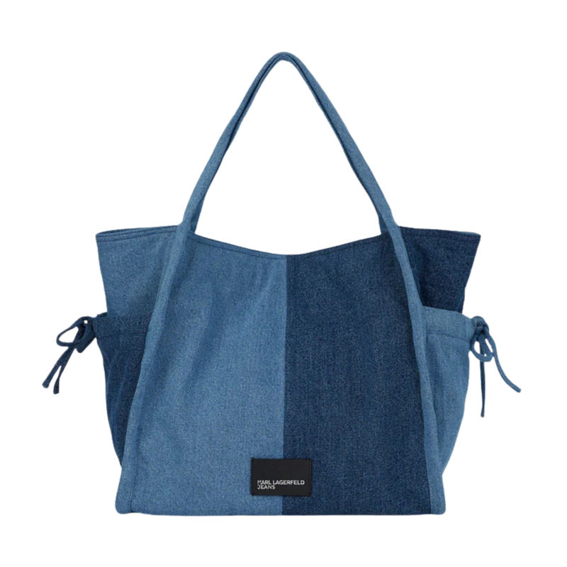 Ženska torba KLJ Xl blue denim shopper
