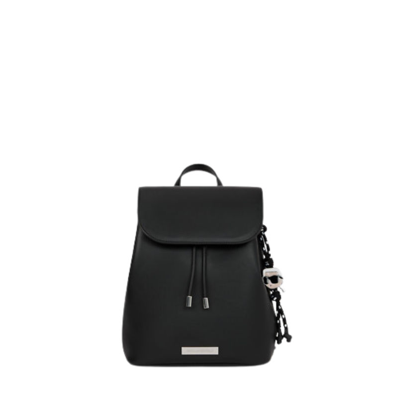 Ženski ranac Karl Lagerfeld Ikon smooth sm flap backpack