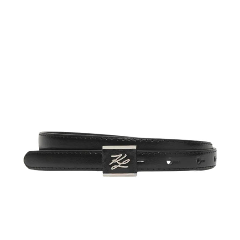 Ženski kaiš Karl Lagerfeld K/autograph pad leat h1.5 belt