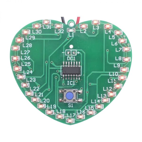 Komplet za „uradi sam“ sa SMD LED mikrokontrolerskim trepćućim svetlom