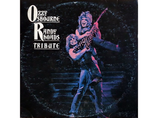 2LP*: OZZY OSBOURNE - RANDY RHOADS TRIBUTE, 1987 YU VG+
