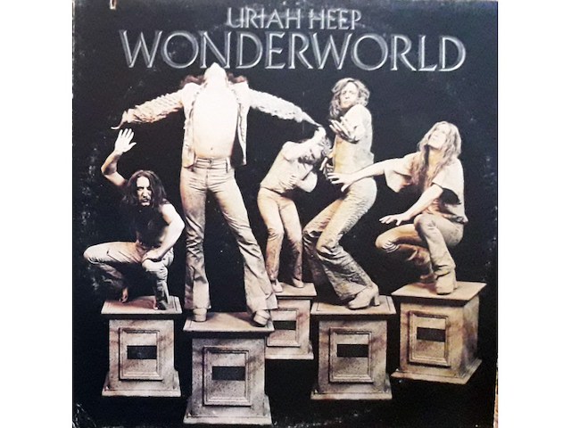 LP*: URIAH HEEP - WONDERWORLD (USA 1974) NM/VG+