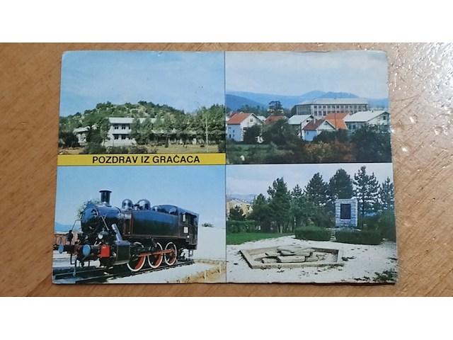 Gračac - Lokomotiva - Porto Putovala Za Udbina -