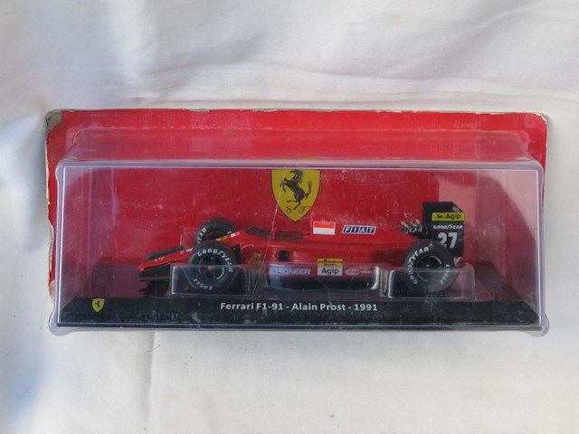 1:24 hachette ferrari F1-91