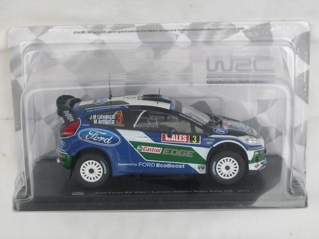 1:24 hachette ford fiesta WRC
