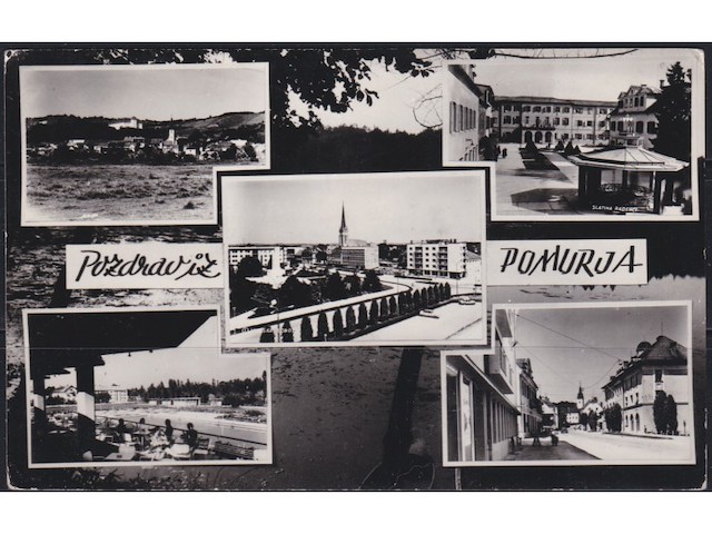 Jugoslavija 1965 Pomurje razglednica