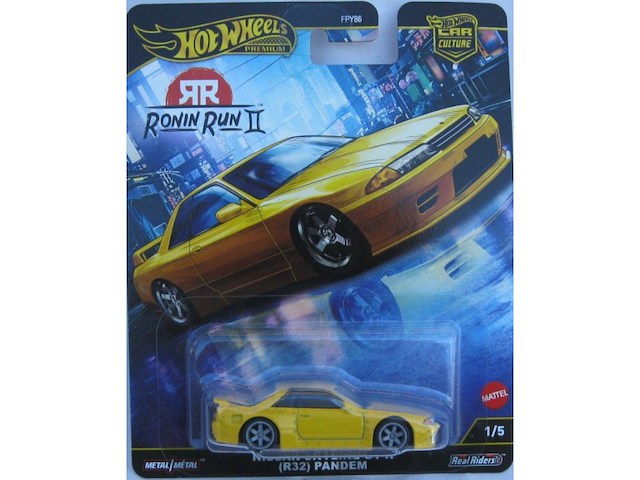 hot wheels nissan skyline R32 pandem