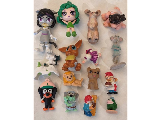 Lot  figurica - Sonic, Lalaloopsy, Kinder, Gnomi