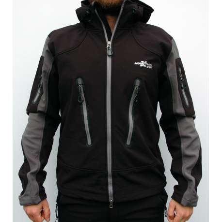 SOFTSHELL WINDSTOPPER JAKNA MOUNTAIN SPIRIT MS 9096 CRNO - SIVA
Softshell jakna