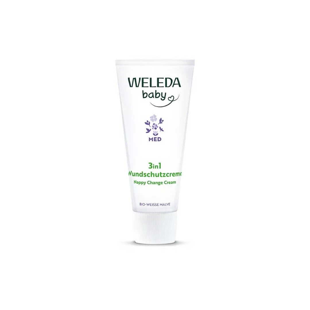 WELEDA Baby 3u1 Krema za Pelensko Područje sa Belim Slezom 50 mL