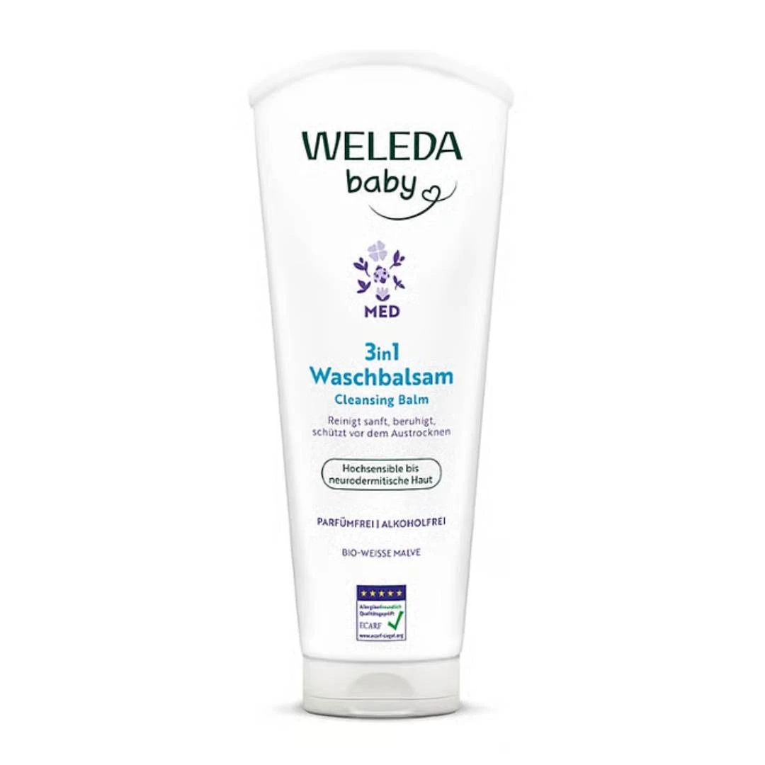 WELEDA Baby 3u1 Balzam za Tuširanje sa Belim Slezom 200 mL