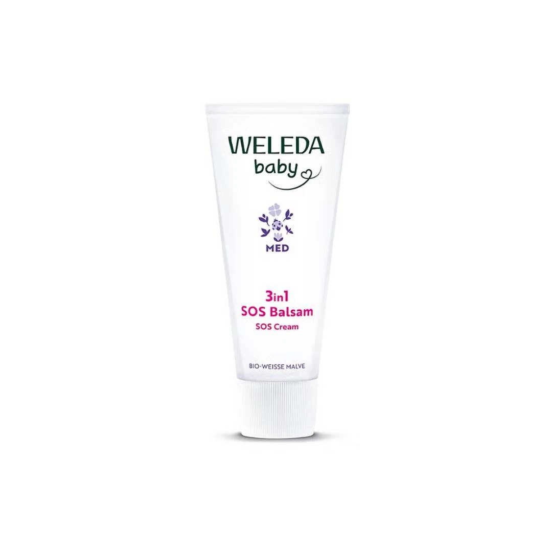 WELEDA Baby 3u1 SOS Balzam sa Belim Slezom 50 mL