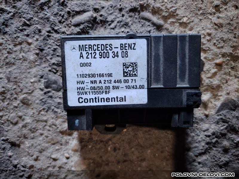 Mercedes E A 212 900 34 08 Elektrika I Paljenje