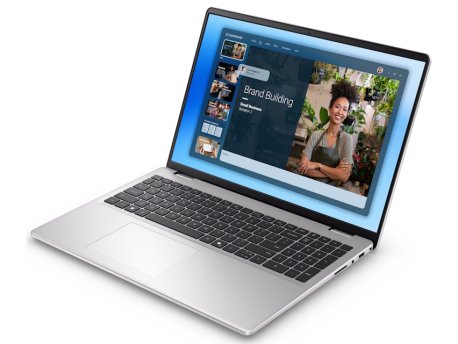 DELL 16 DC16251 (Platinum silver, Alu) FHD+ IPS 300nits, Core 7 150U, 16GB, 1TB SSD, MX570A 2GB, Backlit, FP