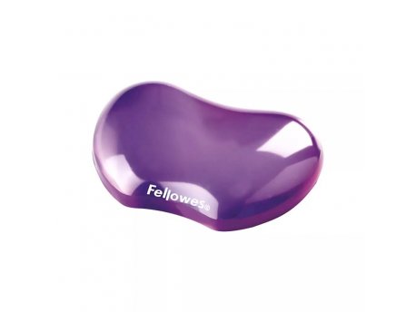 FELLOWES Odmarač zgloba Crystals gel purple 91477-72