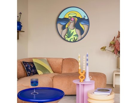 WALLXPERT Dekorativni metalni zidni dodatak Sailor's Dream APT822 49