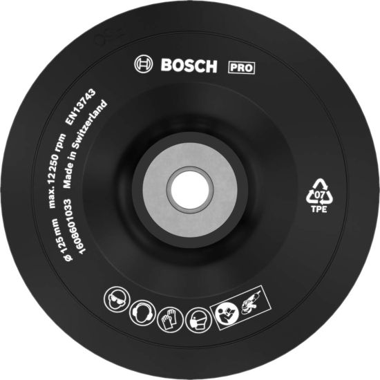 Bosch PRO nosač brusnog papira, meki 125 mm M14 (1608601033)