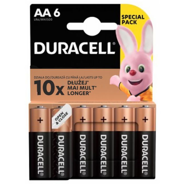 Duracell LR06 AA 1,5V 1/6 Alkalne baterije